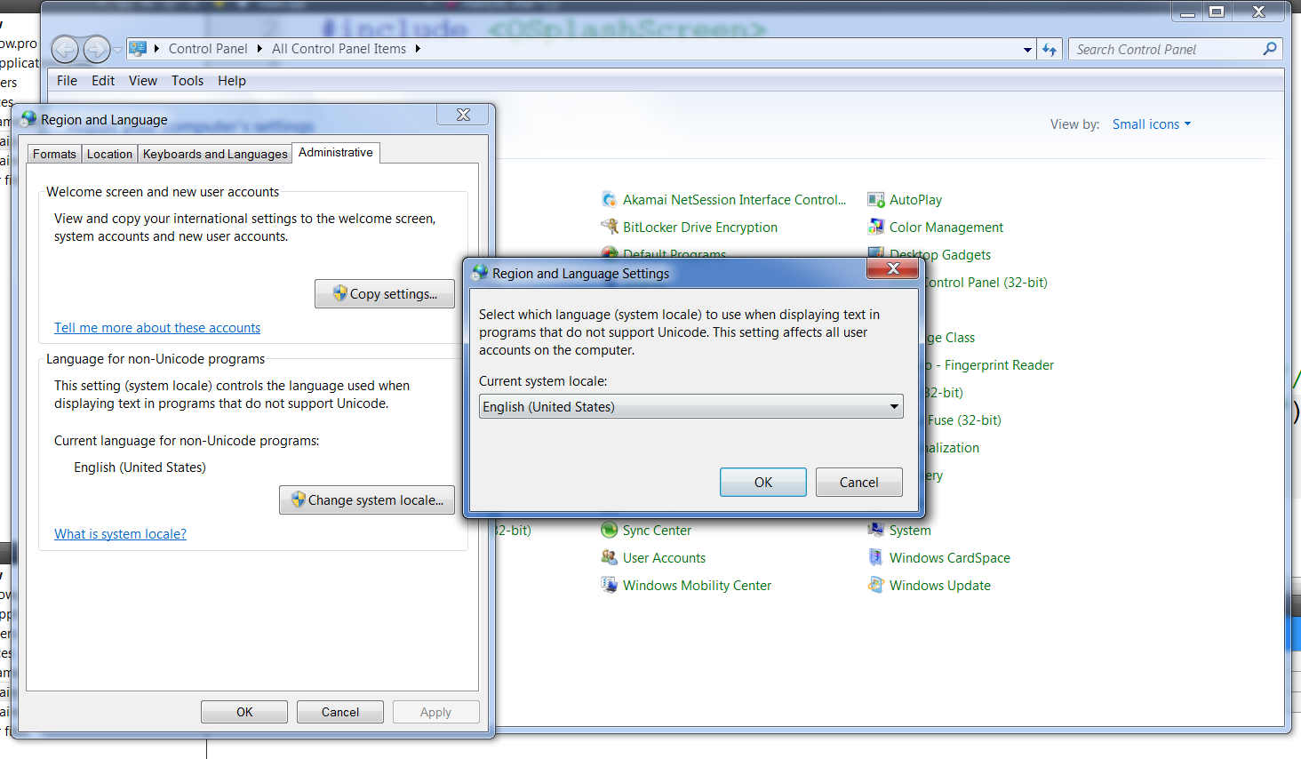 [qtcreatorbug 316] National Compiler Error Messages Unreadable Qt Bug